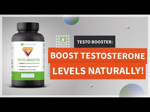 Testo-Booster | Natural Testosterone Supplement｜Ben's Natural Health