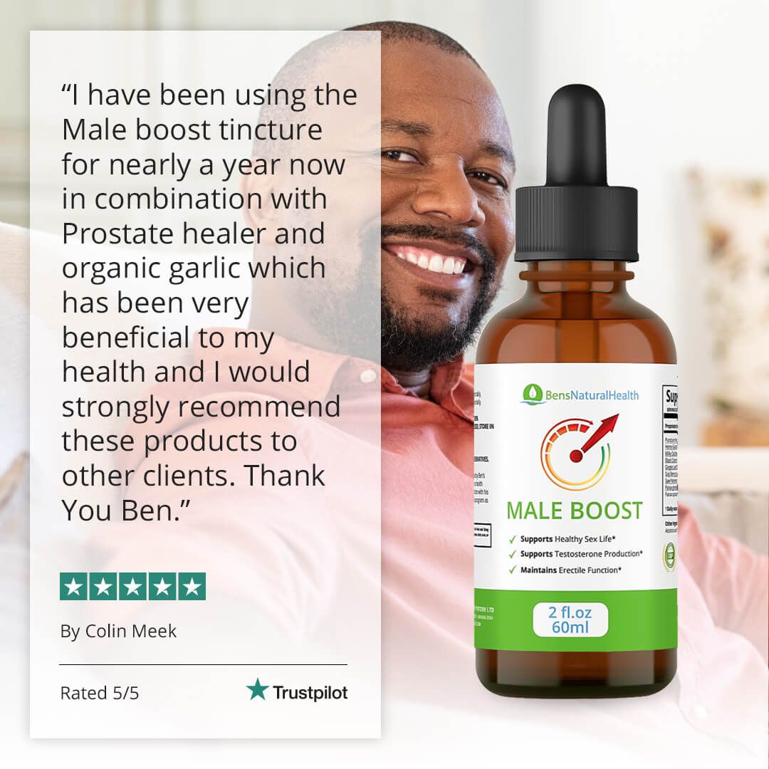 Male Boost Tincture｜Natural Libido Supplement｜Ben's Natural Health