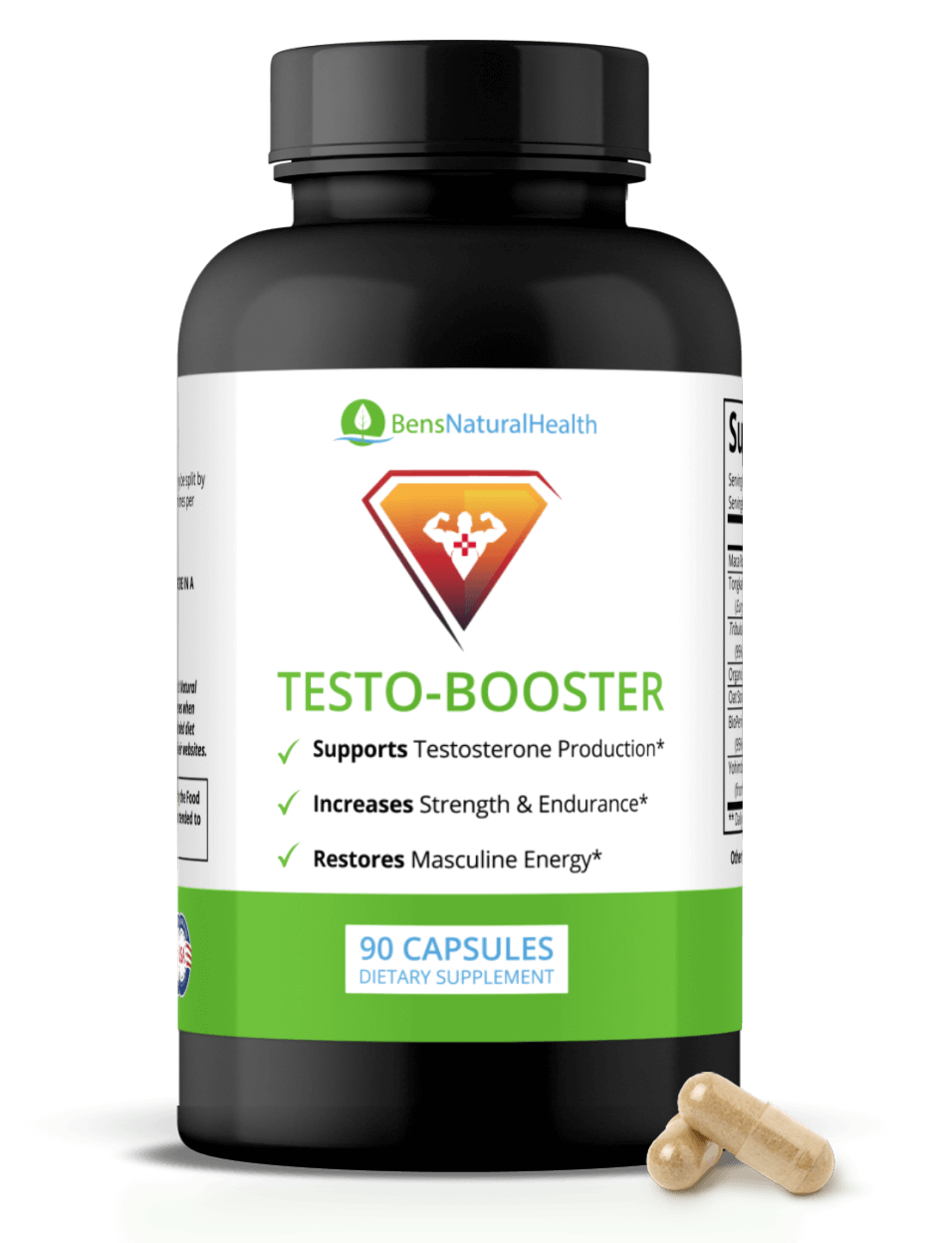 Ben's Testo-Booster | Natural Testosterone Supplement