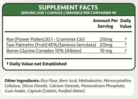 Prostate Power Prostate Supplement Bens Natural Health Bens